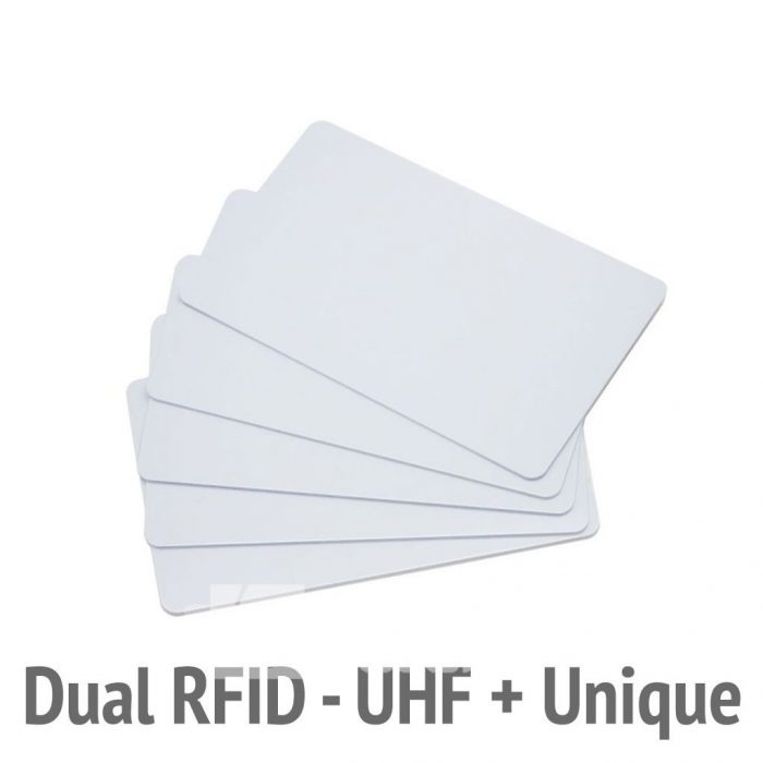RFID UHF Unique Dual Proximity Card